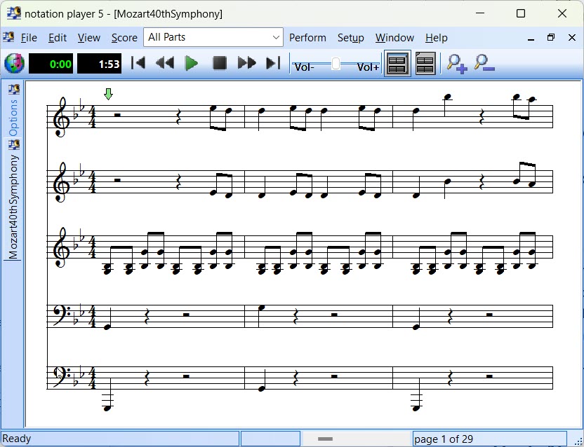 Introduction > Quick Start Tutorial > Tutorial: Opening a Song File on Your System